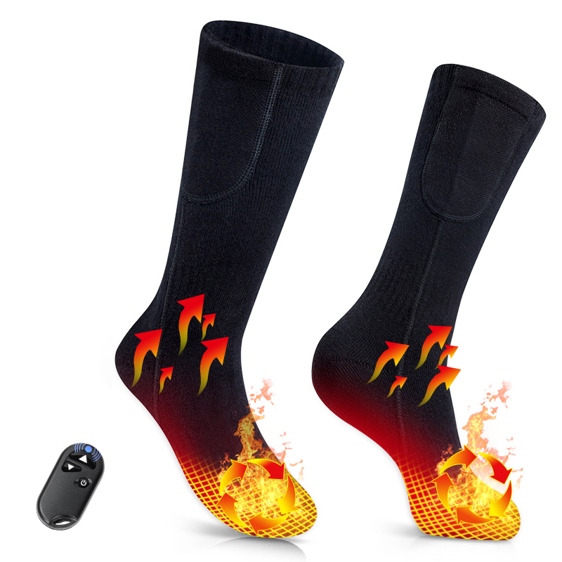 HC-620 Best Winter Gift Battery Heated Sock with Remote Control – Electrocn